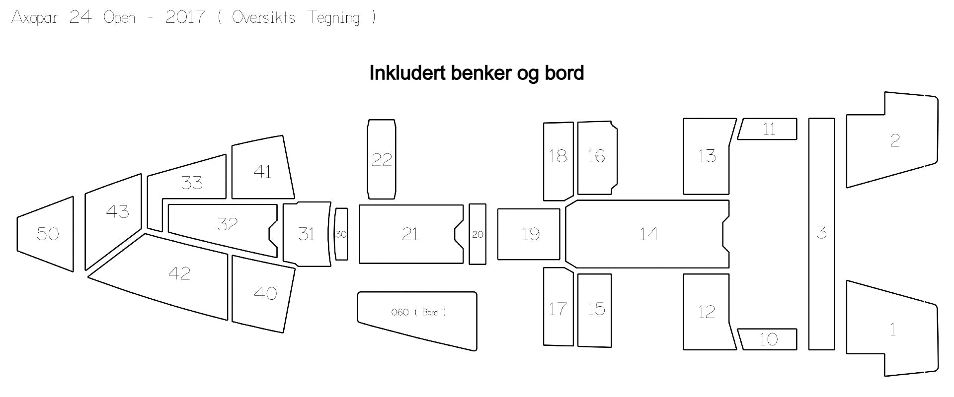 Båtdekk til Axopar 24 Open – Sandøy Båtdekk AS