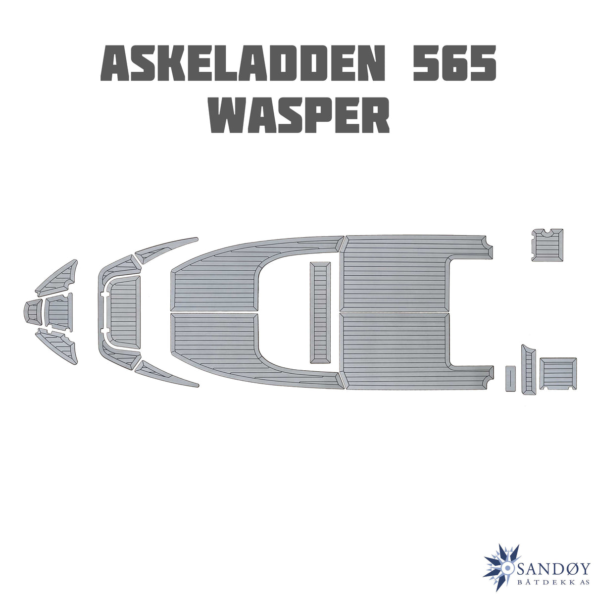 Båtdekk til Askeladden 565 Wasper – Sandøy Båtdekk AS