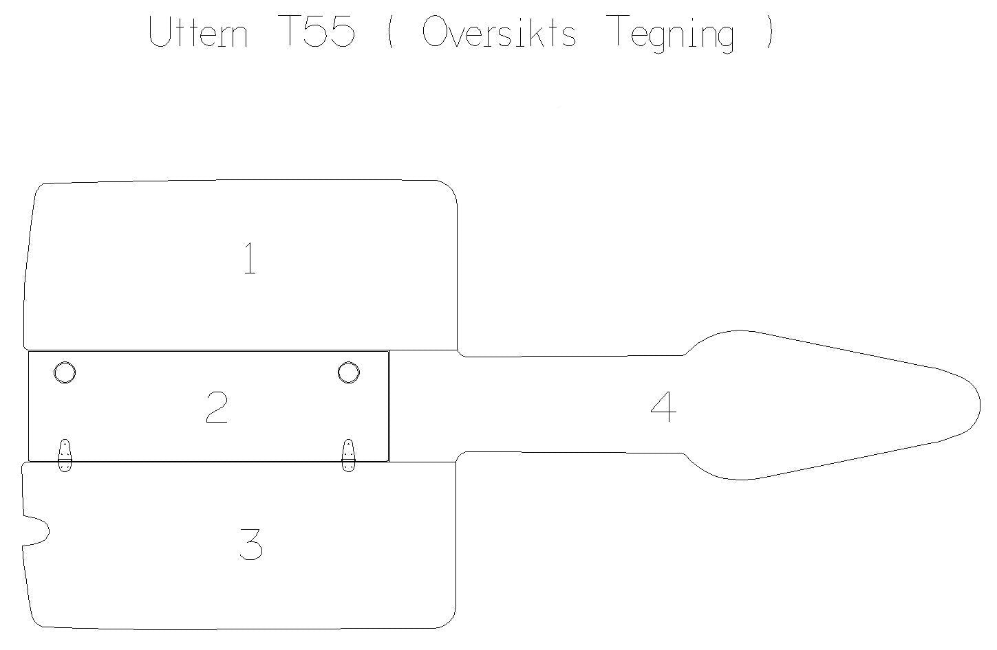 Båtdekk til Uttern T55 – Sandøy Båtdekk AS